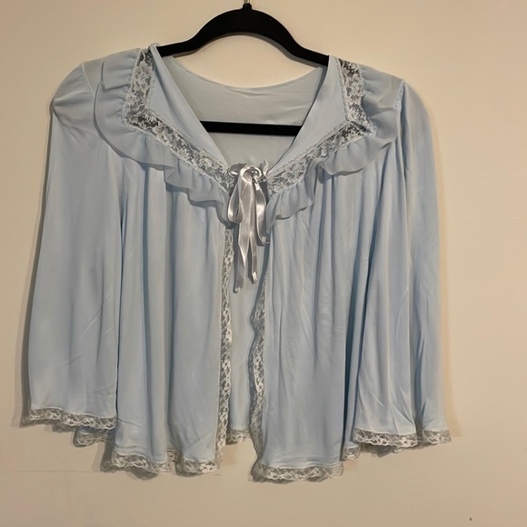 Lorraine | Intimates & Sleepwear | Vintage Lorraine Light Blue Lace ...